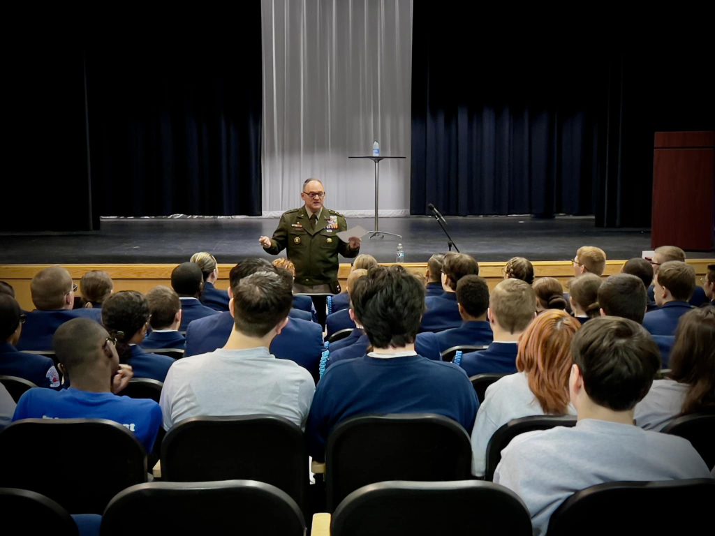DEVCOM’s Maj. Gen. Brown visits hometown, speaks with students about a ...